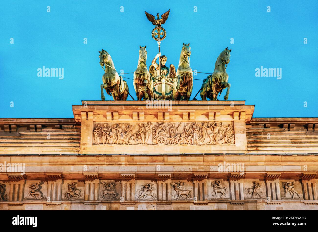 Neoclassical architecture brandenburg gate hi-res stock photography and ...