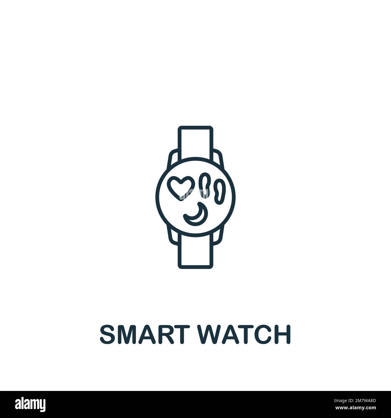 Smart Watch icon. Monochrome simple Smart Technology icon for templates ... Smart Watch icon. Monochrome simple Smart Technology icon for templates ...