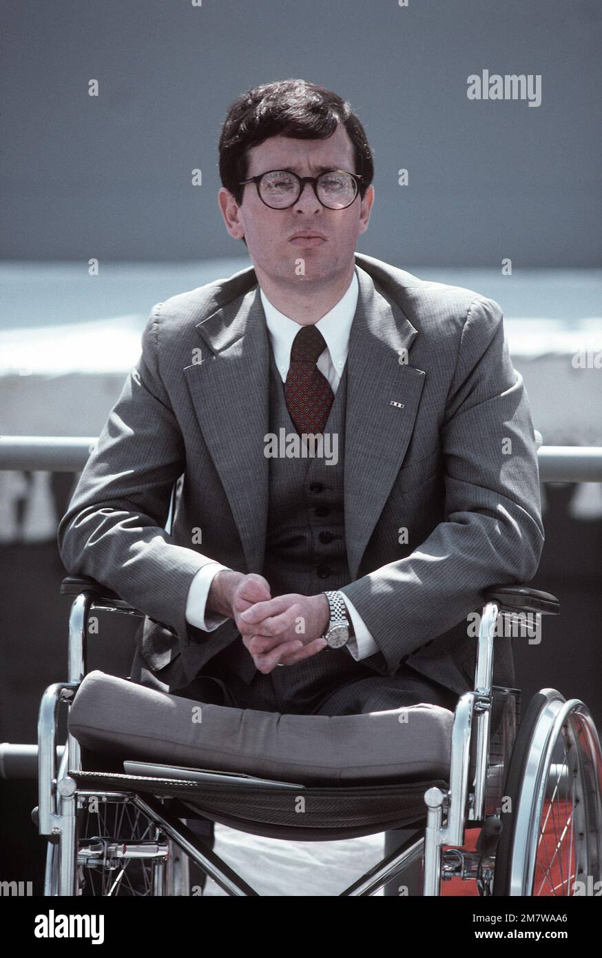 Lewis b puller jr commissioning ceremony hi-res stock photography and ...