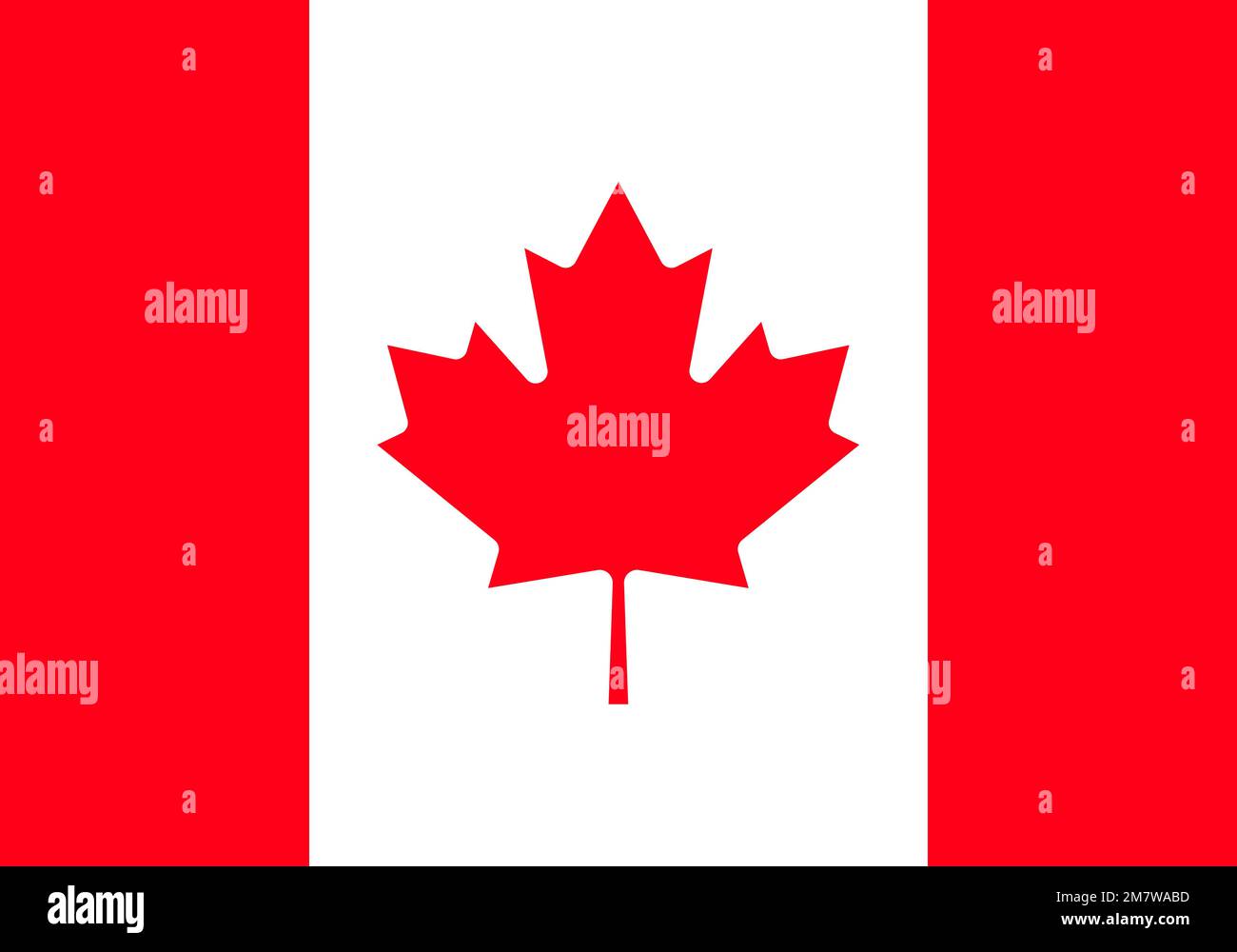 Canada flag, official colors and proportion correctly. High detailed ...