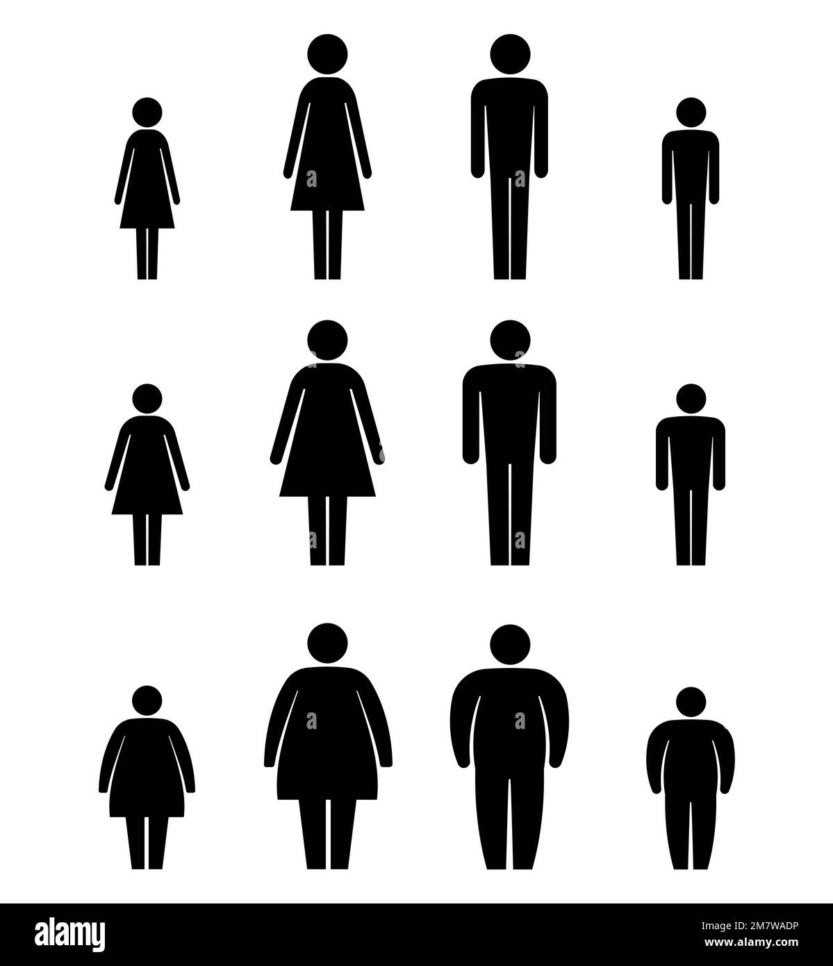 Stick Figure Man And Woman