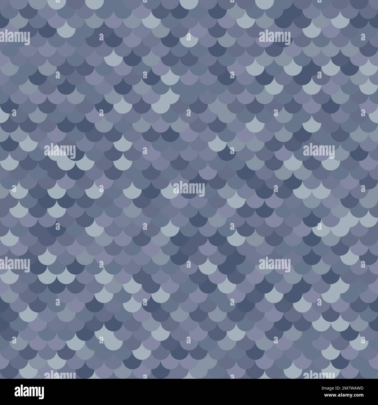 Vector light blue seamless pattern background inspired by fish skin ...