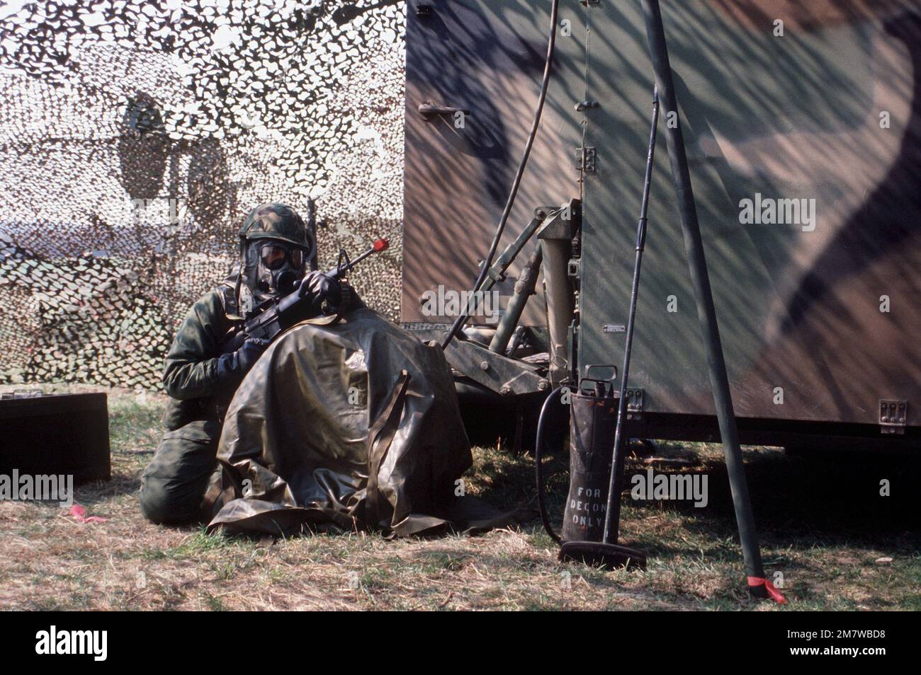 TSGT Charles Gunter, the non-commissioned officer in charge of radar ...