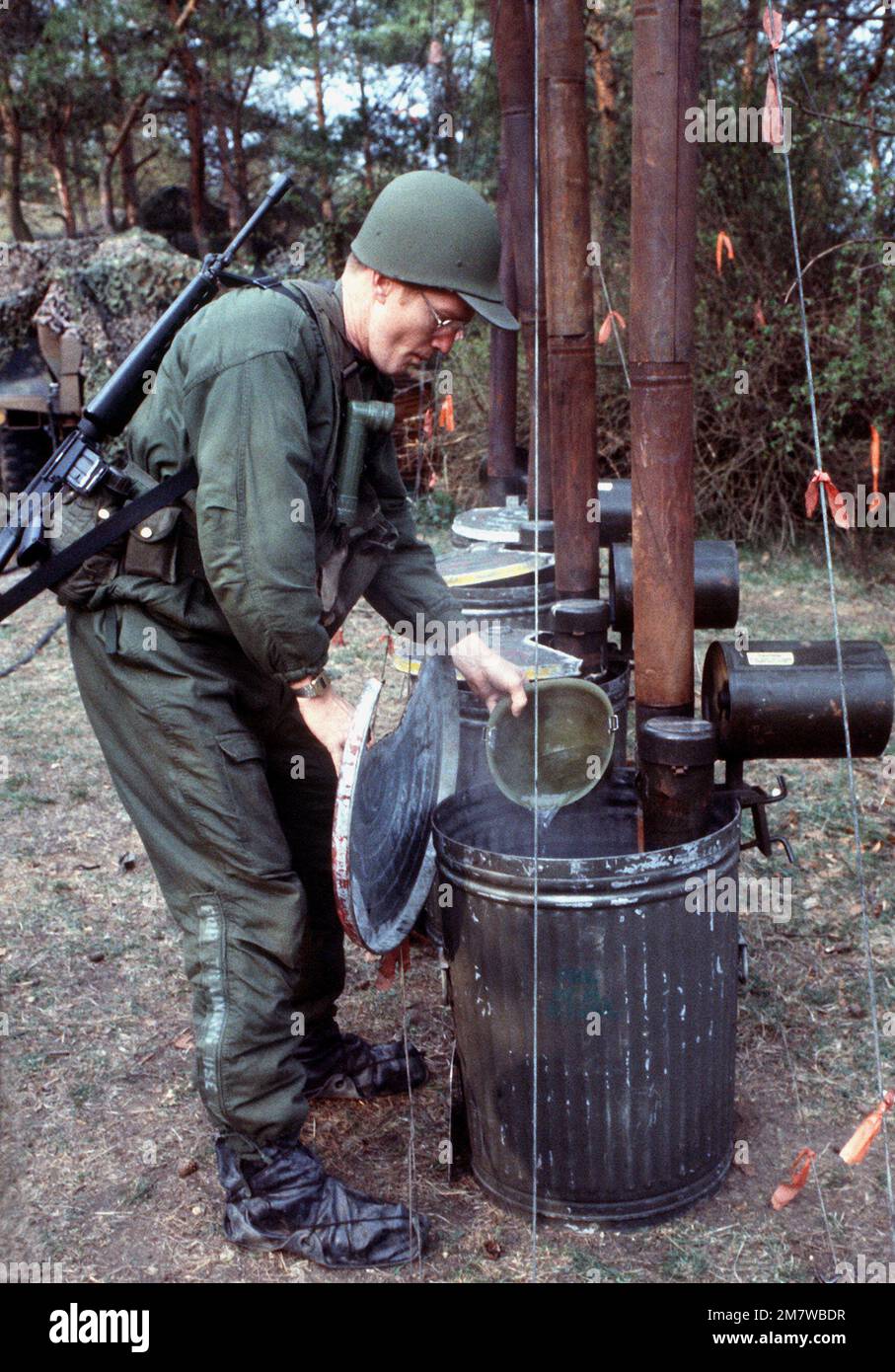 MSGT Jim Paler, non-commissioned officer in charge of site support for ...