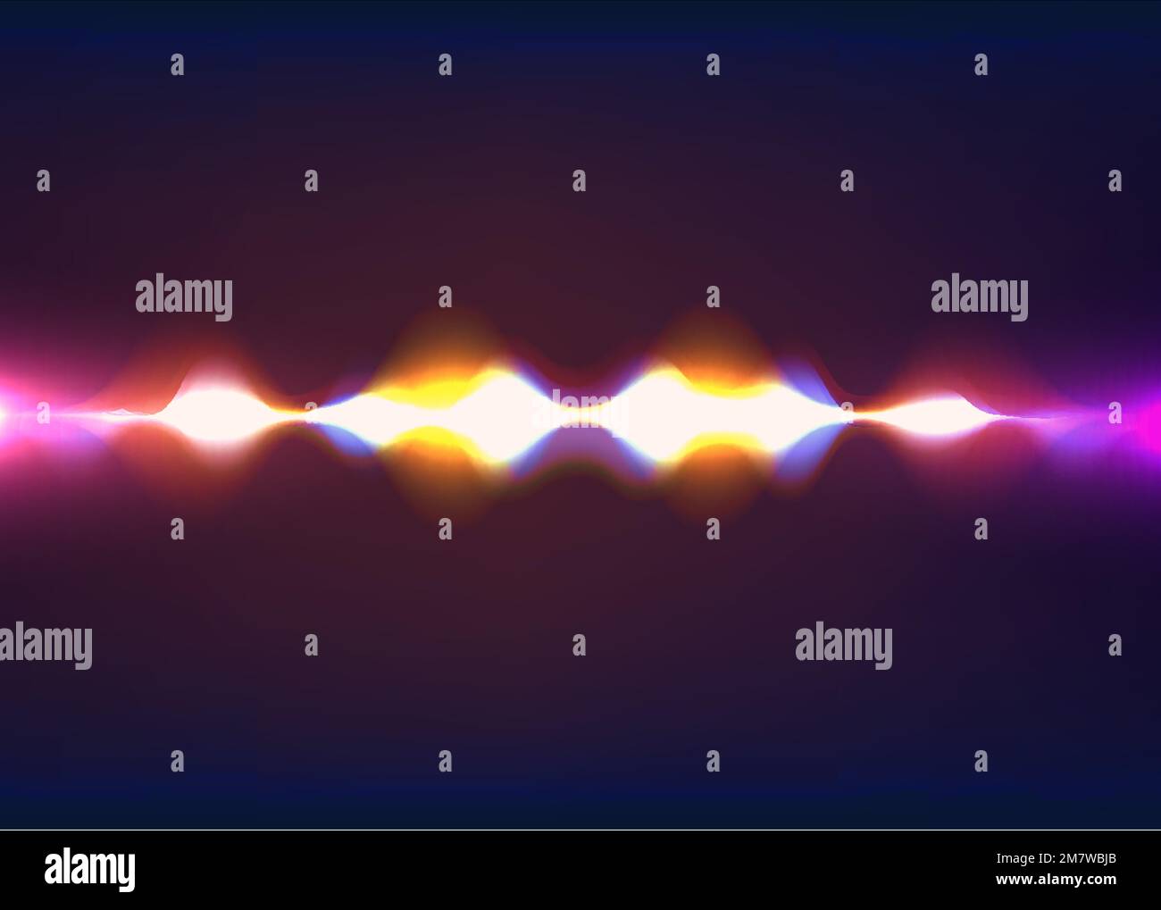 Laser wave display Stock Vector Images - Alamy