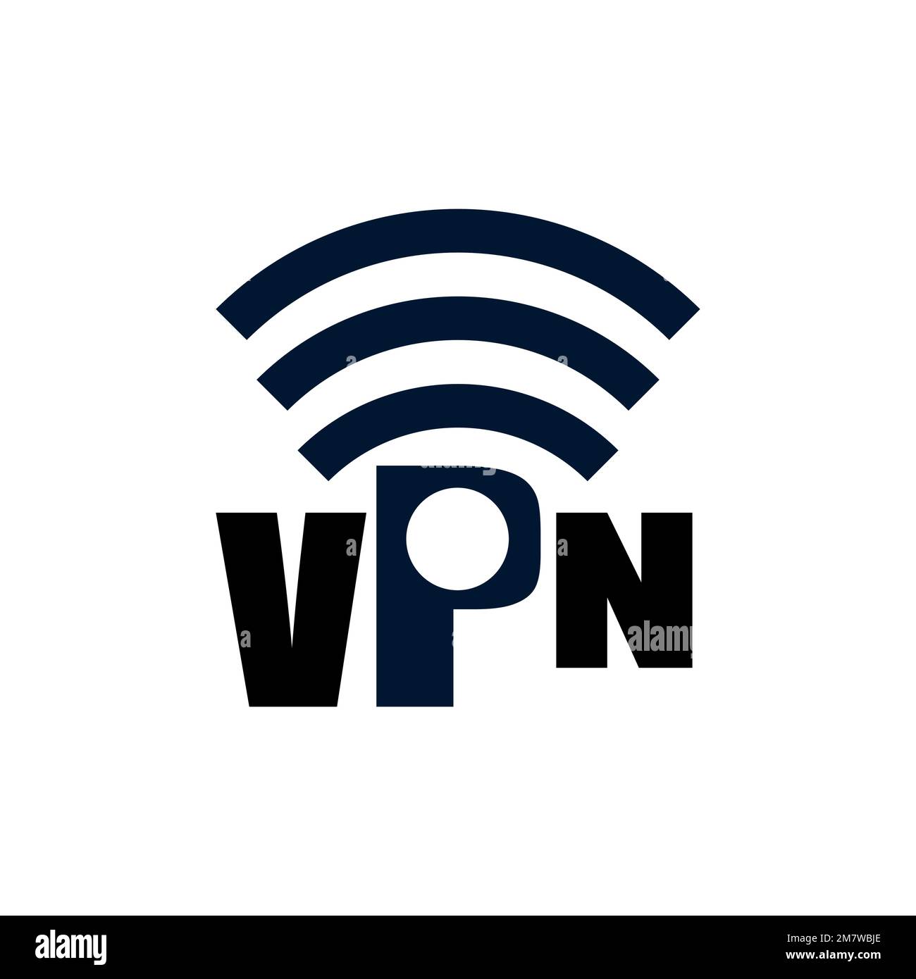 Vpn logo design hi-res stock photography and images - Alamy