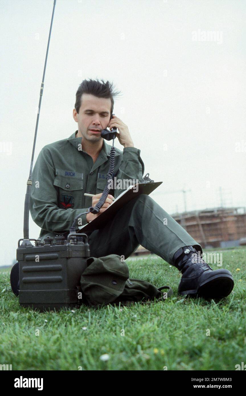 1LT Charles J. Duch from the 474th Tactical Fighter Wing, Nellis Air ...