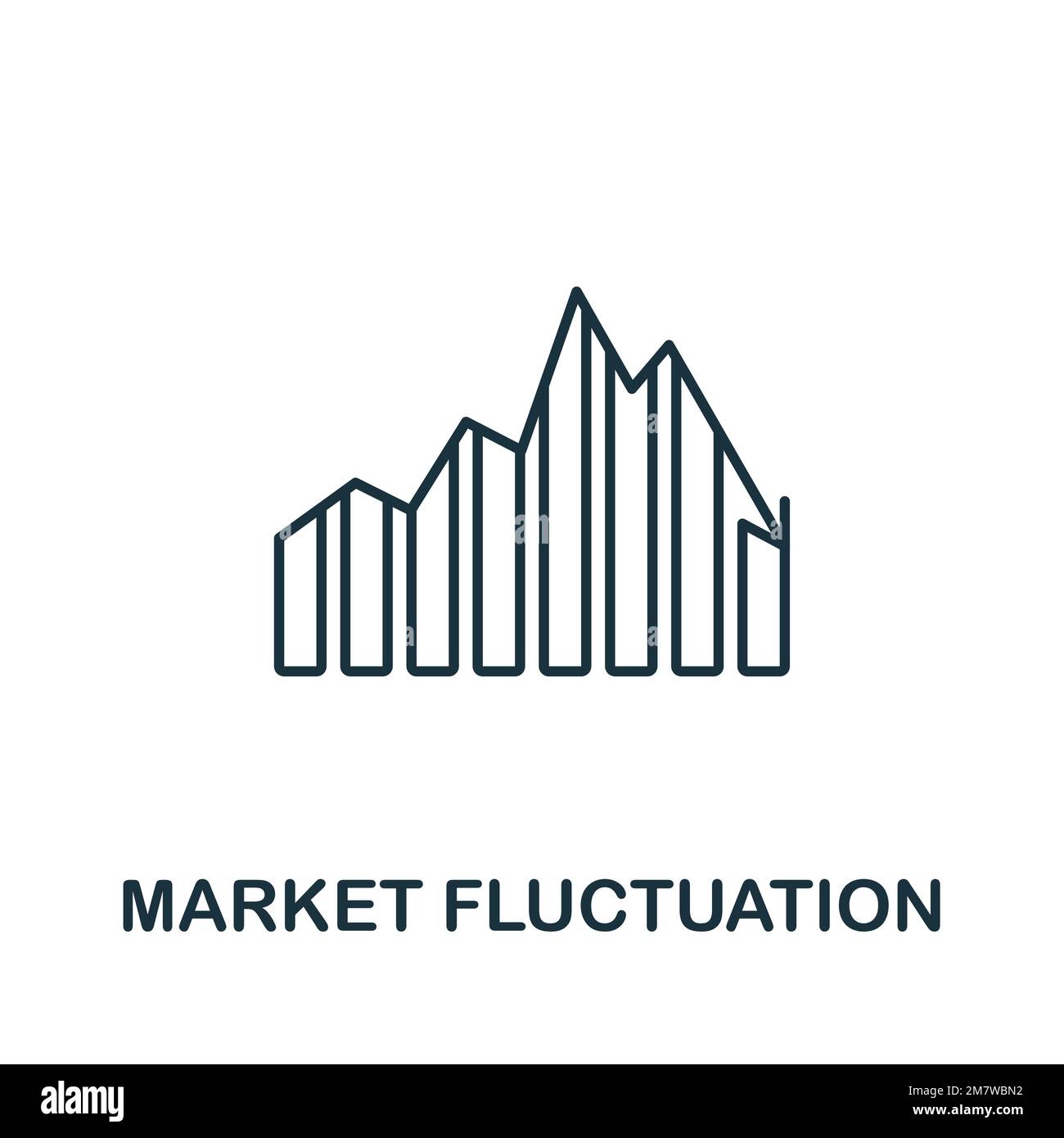 Market fluctuation Stock Vector Images - Alamy
