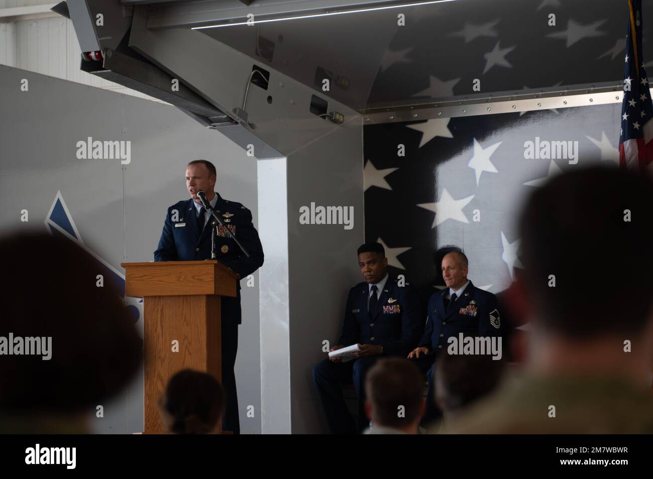 U.S. Air Force Col. David Anderson, 307th Bomb Wing commander ...