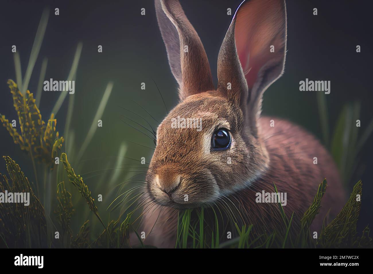 Baby bunny eastern cottontail hi-res stock photography and images - Alamy