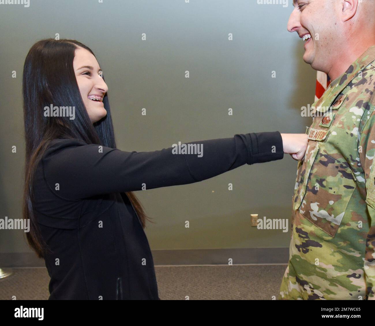 Master Sgt. John Perez is promoted to senior master sergeant at Sumpter ...