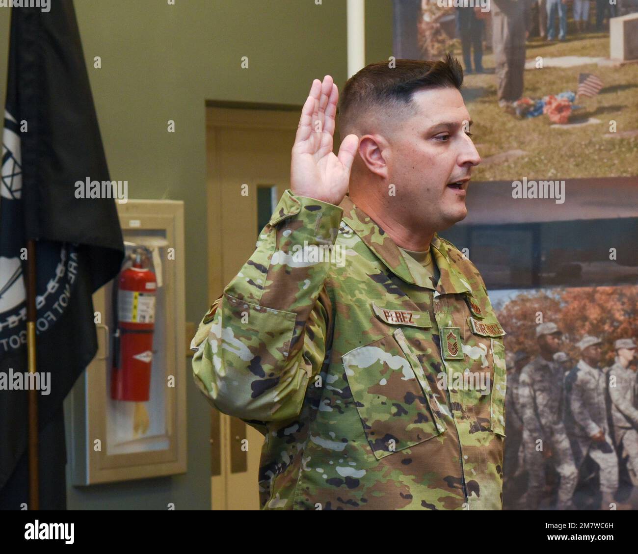 Senior master sgt john perez hi-res stock photography and images - Alamy