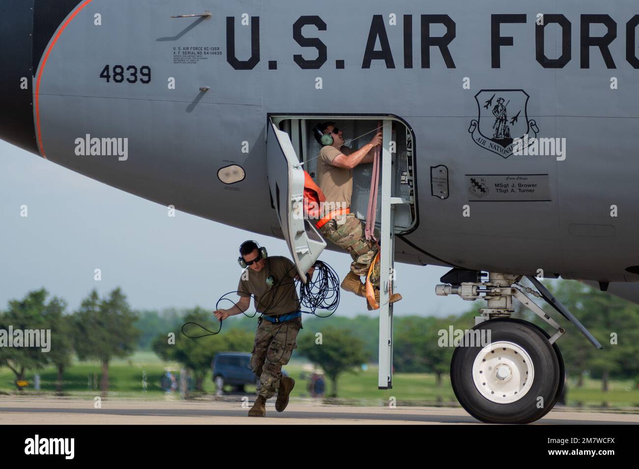 From Left, U.S. Air Force Tech. Sgt. Andrew Turner and Tech. Sgt. Cody ...