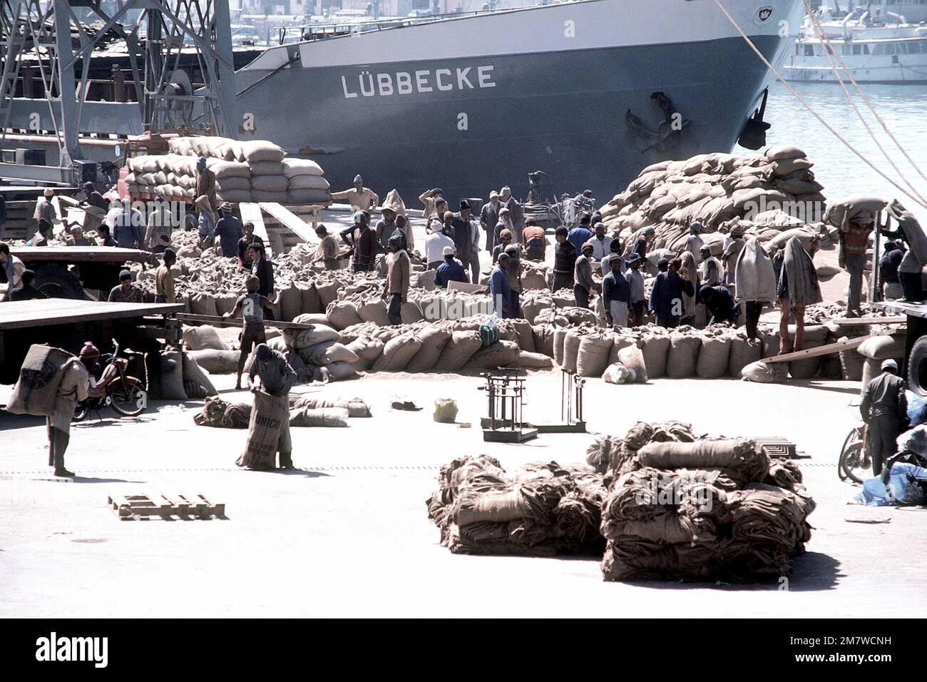 Dockside operations morocco hi-res stock photography and images - Alamy