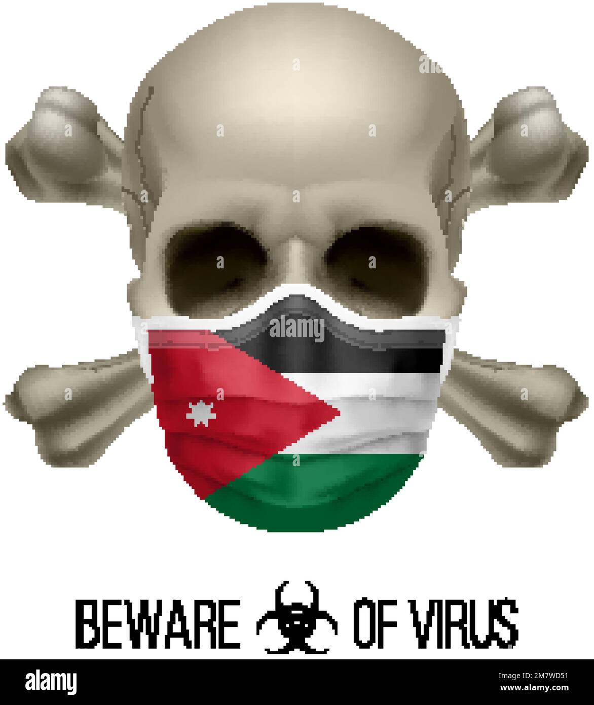 Skull jordan Stock Vector Images - Alamy