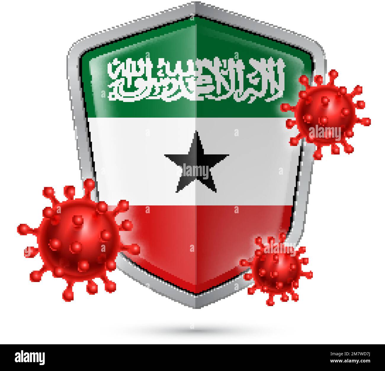 Isolated on white somaliland flag hi-res stock photography and images ...