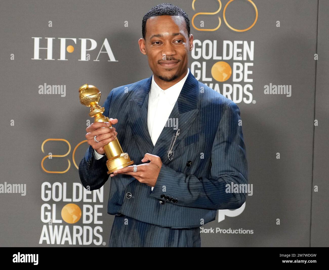Los Angeles, USA. 10th Jan, 2023. Tyler James Williams, poses with the ...