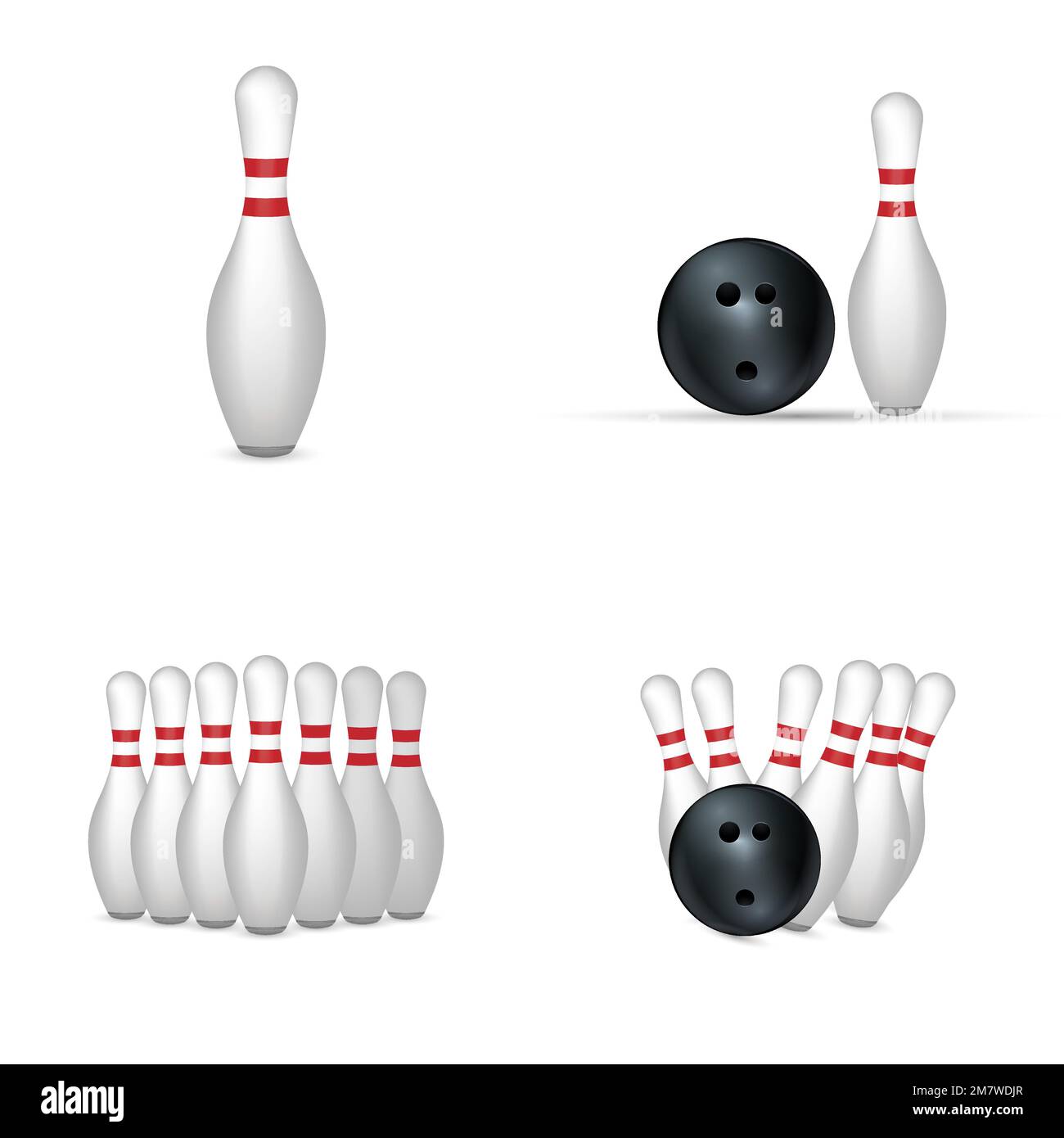 Ten Pin Bowling Clipart Pictures