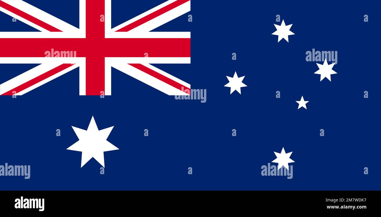 australia flag Vector illustration. Eps 10. australian Stock Vector ...