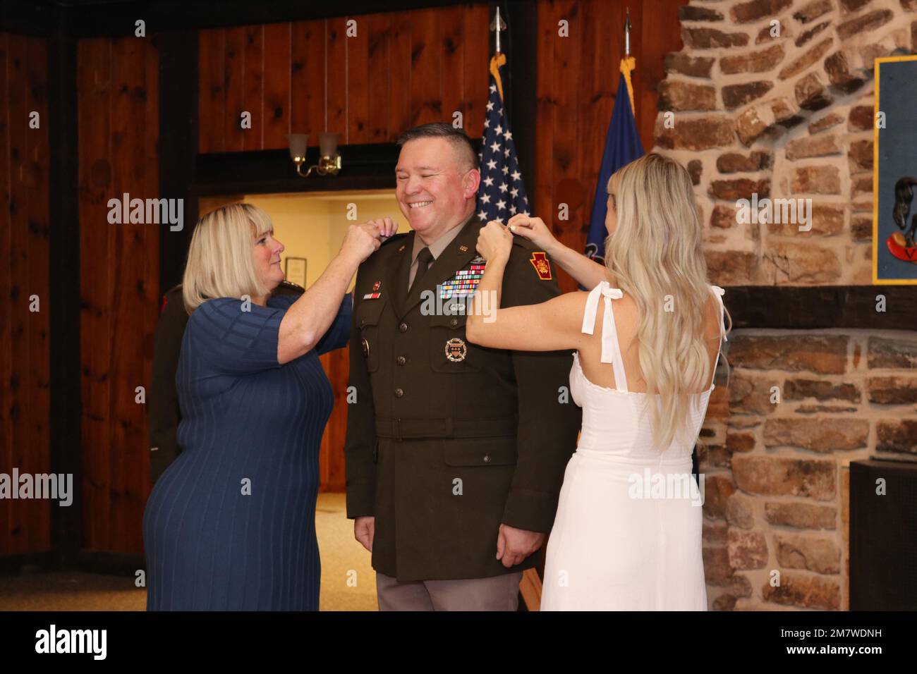 Brig. Gen. John Pippy was ceremoniously pinned to his current rank by ...