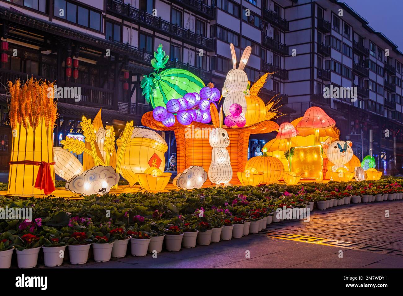 Shapingba District, Chongqing, China, 9 January, 2023. Spring Festival ...