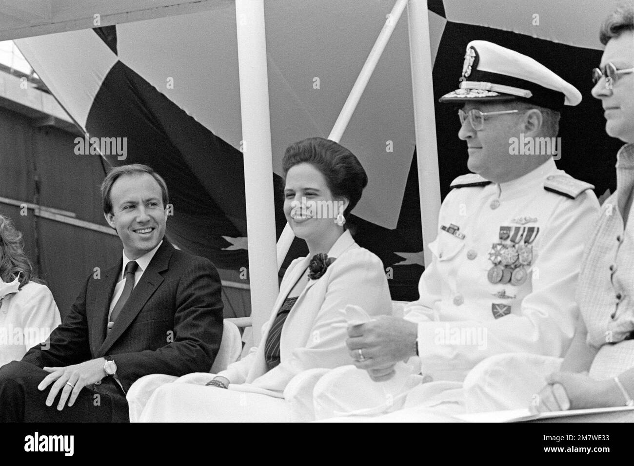Guests seated during ceremony hi-res stock photography and images - Alamy