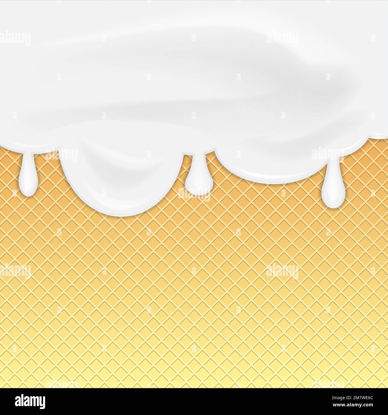 Dripping Icing Cake Stock Vector Images Alamy