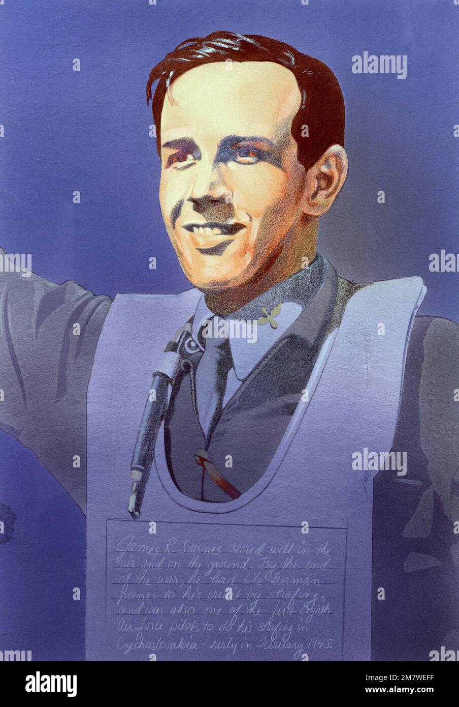 Artwork: "James R. Starnes" Artist: Jane Yamada. Country: Unknown Stock ...