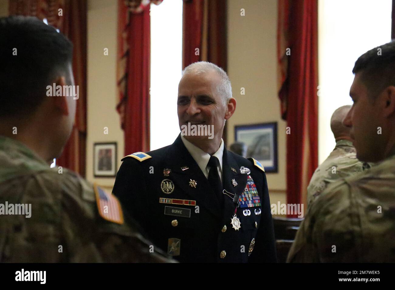 Col. Jeffery Burke, former Chief of the Army National Guard Operations ...