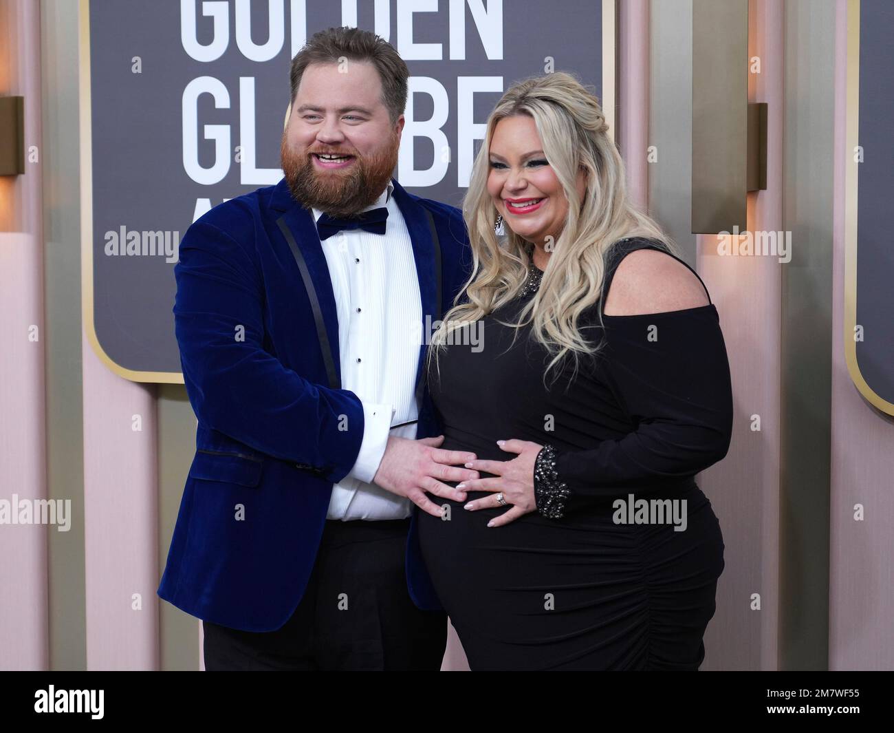 Los Angeles, USA, 10/01/2023, Paul Walter Hauser and Amy Elizabeth ...