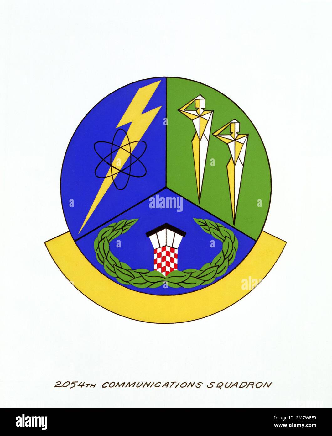 Approved insignia for: 205th Communications Squadron. Country: Unknown ...