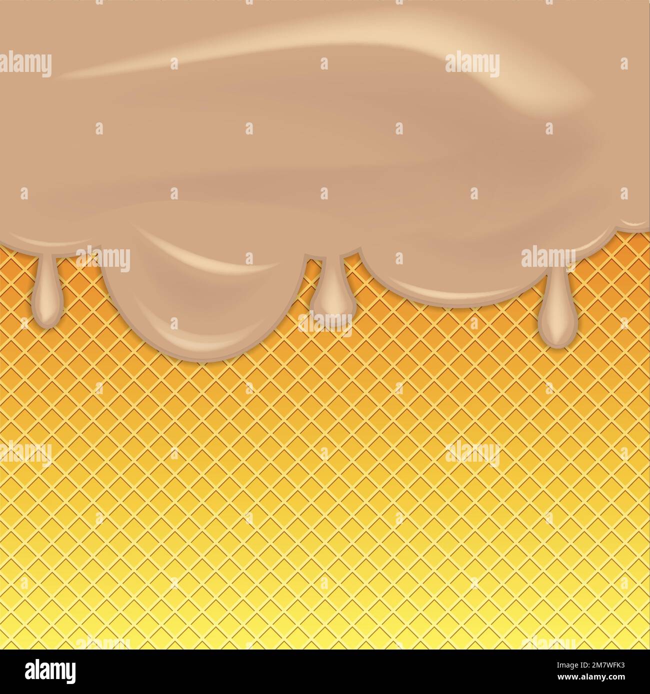 Dripping icing cake Stock Vector Images - Alamy