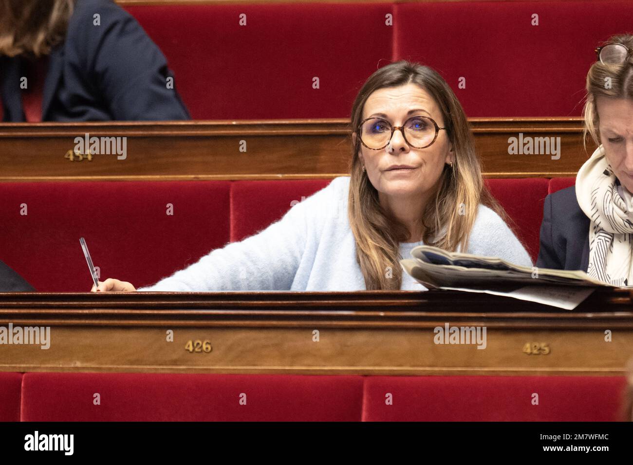 Deputy, Isabelle Santiago attends a session of Questions to the ...
