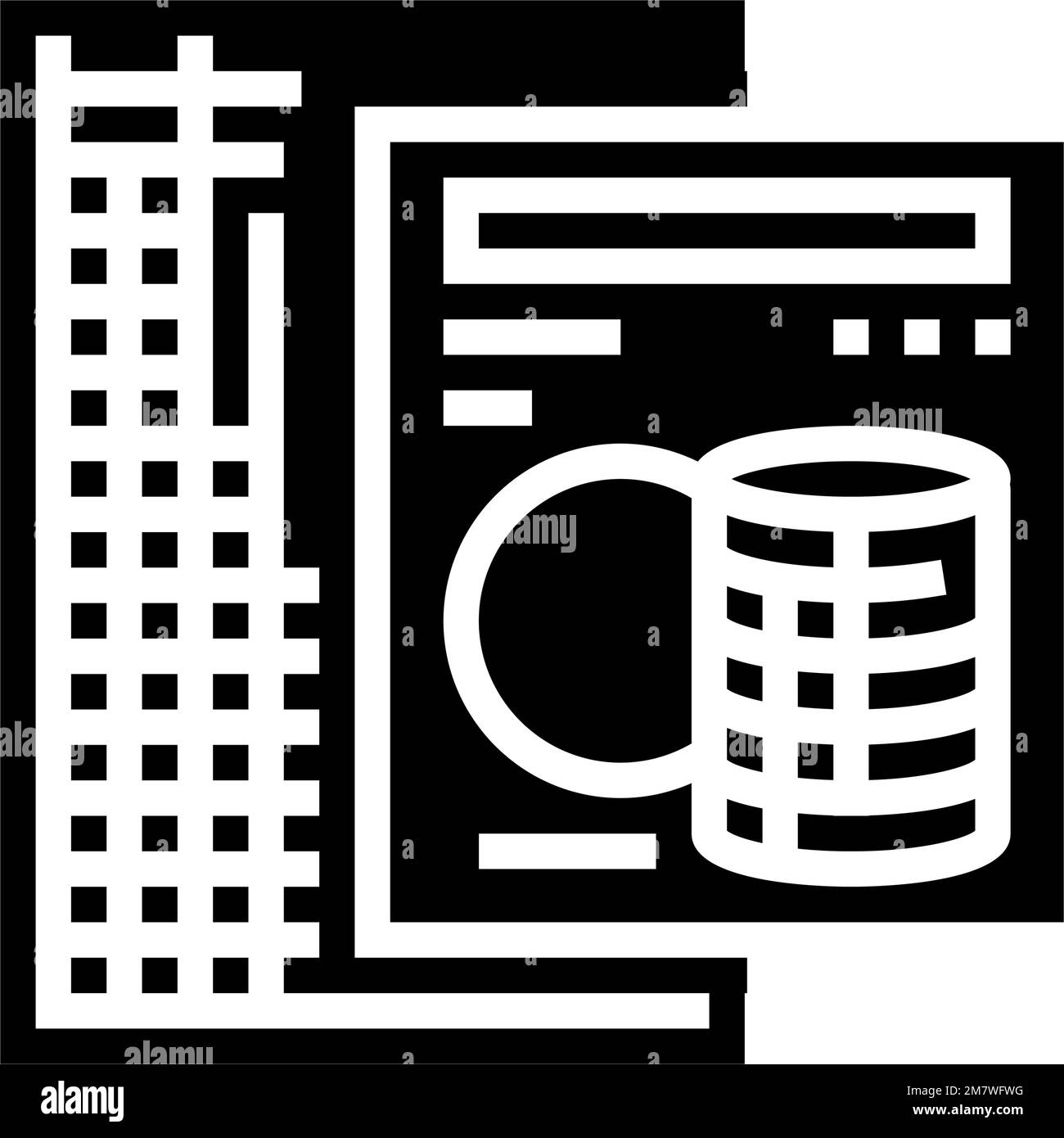 sterile gauze pads first aid glyph icon vector illustration Stock ...