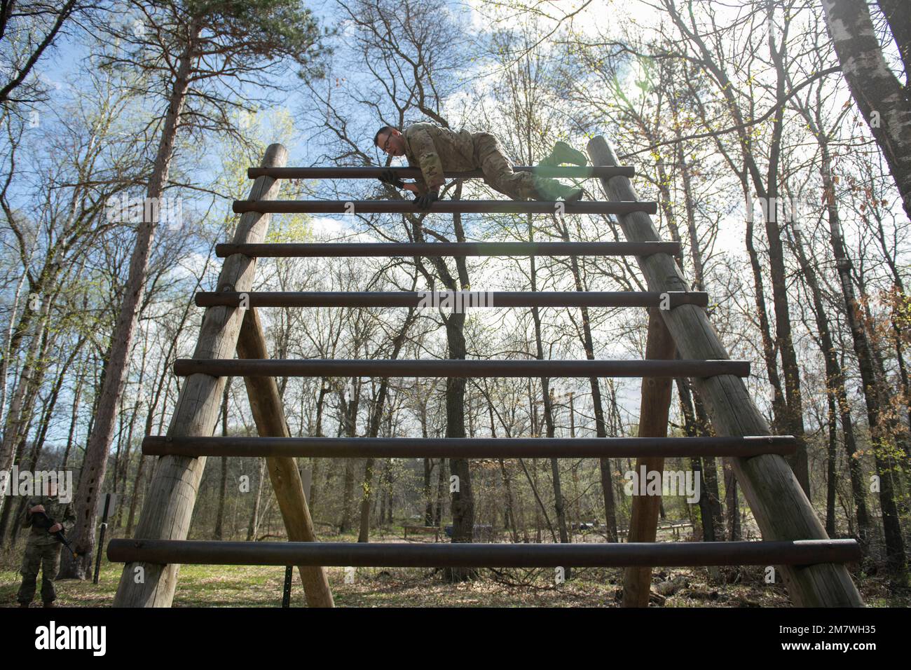 Spc. Aaron Fiscelli of Saint Claire, Michigan, a Health Care Specialist ...