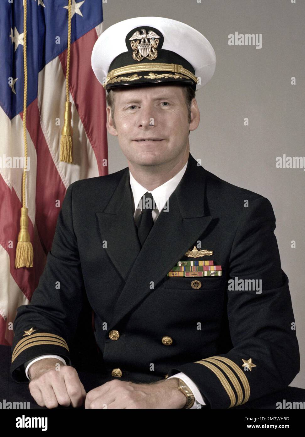 CDR Nicholas V. McKenna, USN (covered). Country: Unknown Stock Photo ...