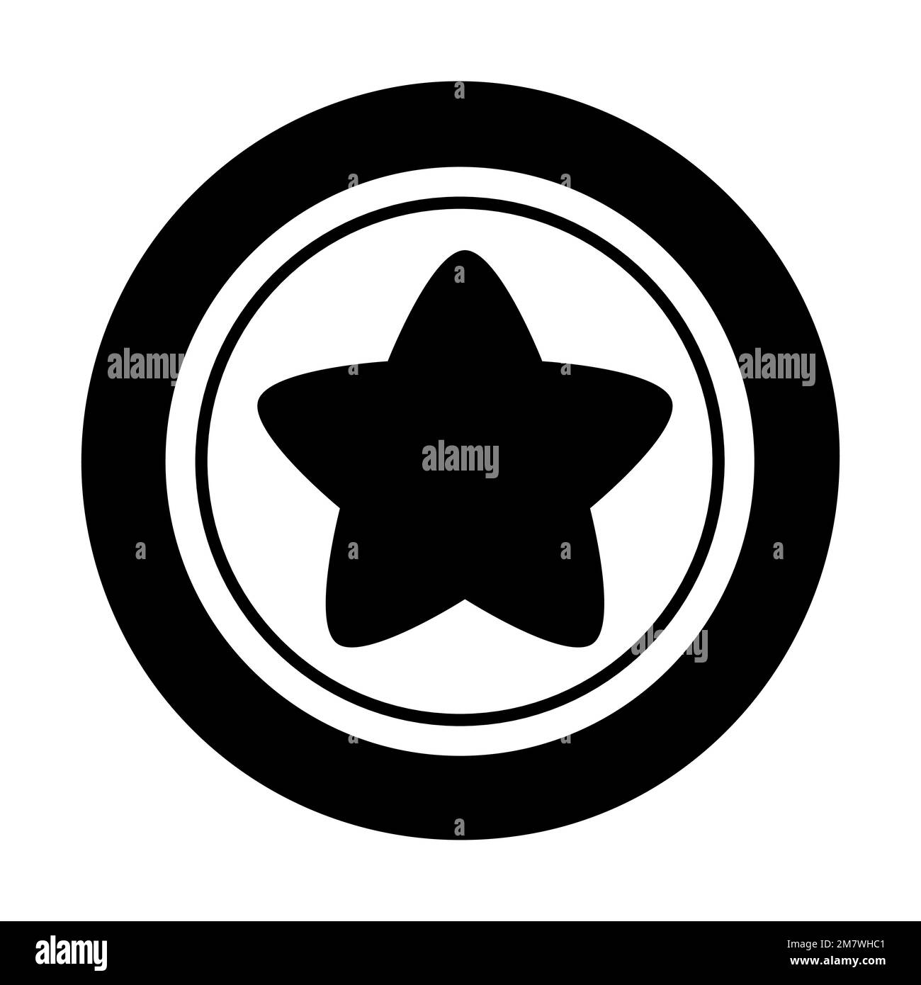 Icon Star Machine shape. Gambling symbol, object. Vector illustration ...