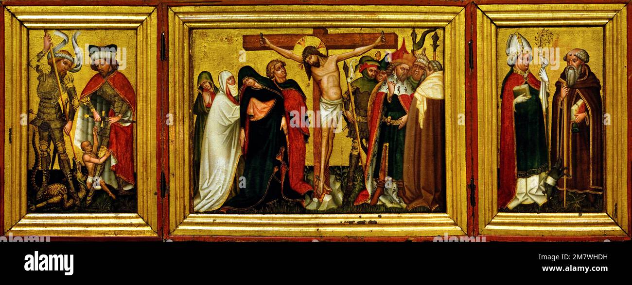 MARIASTEIN CONVENT TRIPTYCH 1425 Unknown author Swiss school Mariastein ...