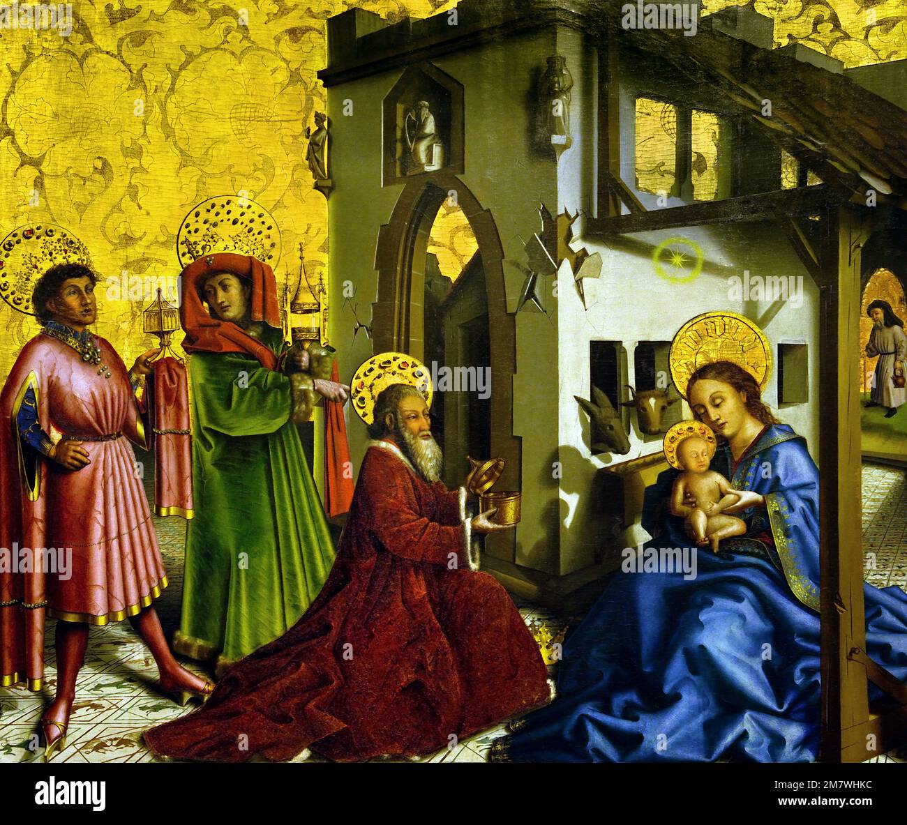 Worship of the magi hi-res stock photography and images - Alamy