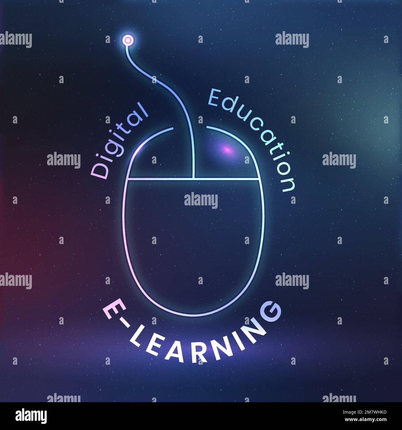 Digital education logo hi-res stock photography and images - Alamy