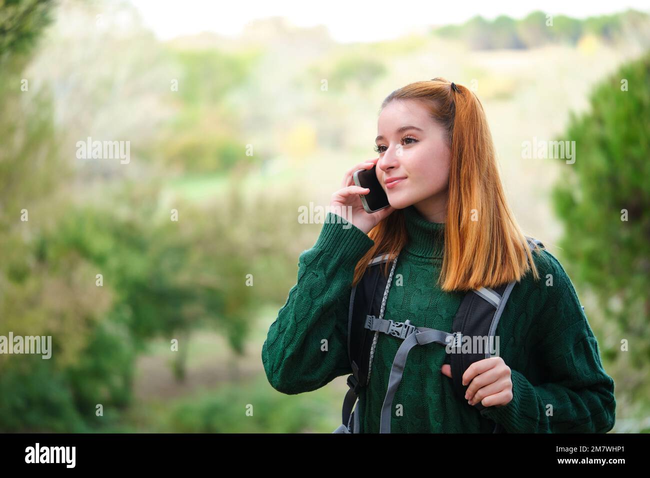 Hiking talk hi-res stock photography and images - Alamy