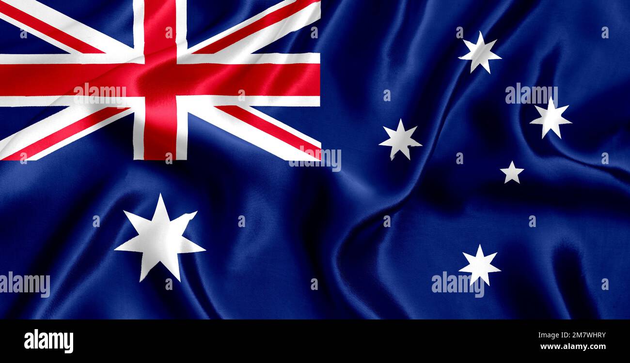 Flag of Australia Stock Photo - Alamy