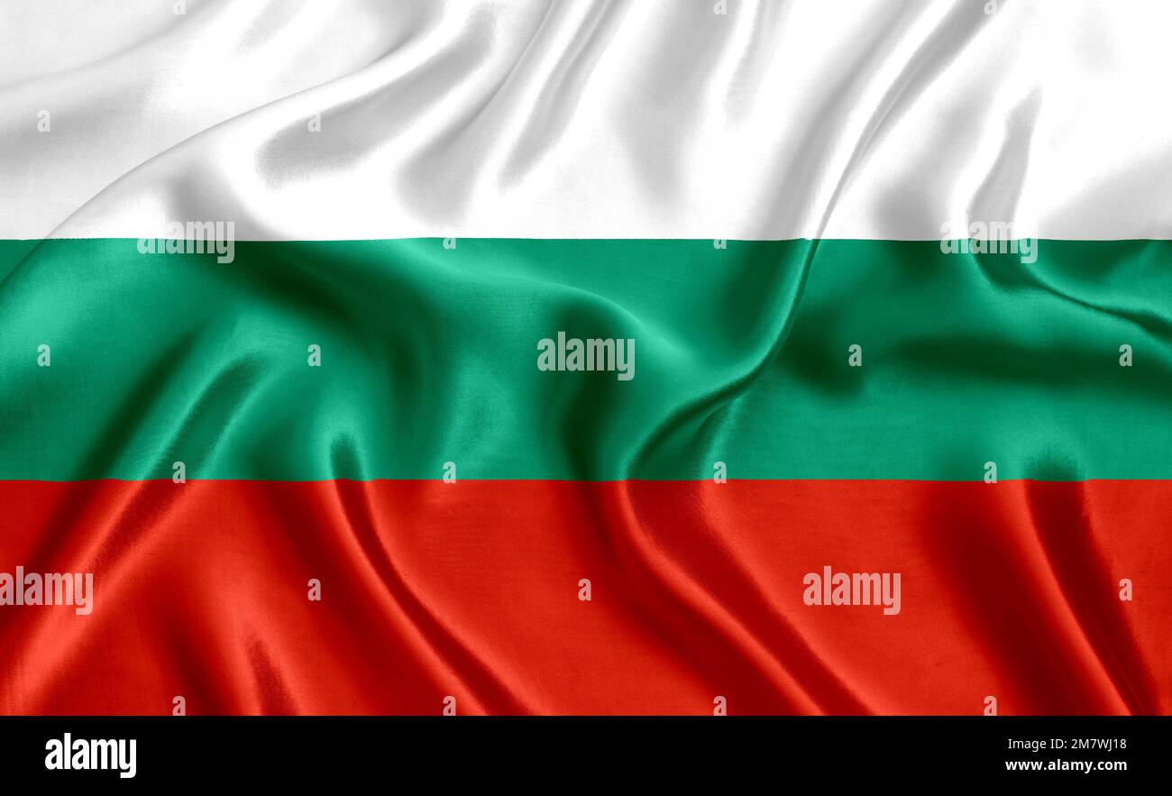 Flag of Bulgaria Stock Photo - Alamy