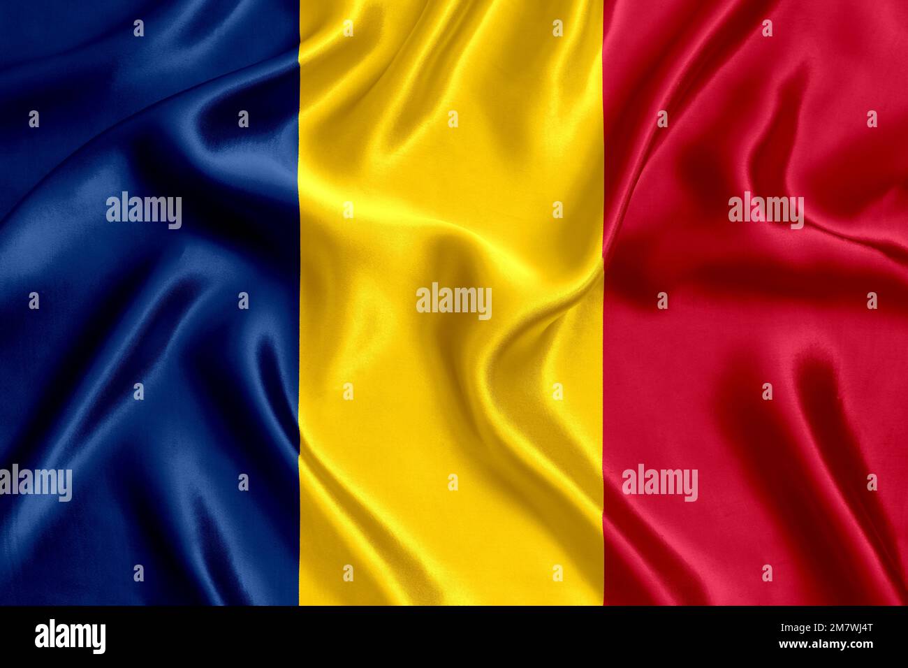 flag of CHAD Stock Photo - Alamy