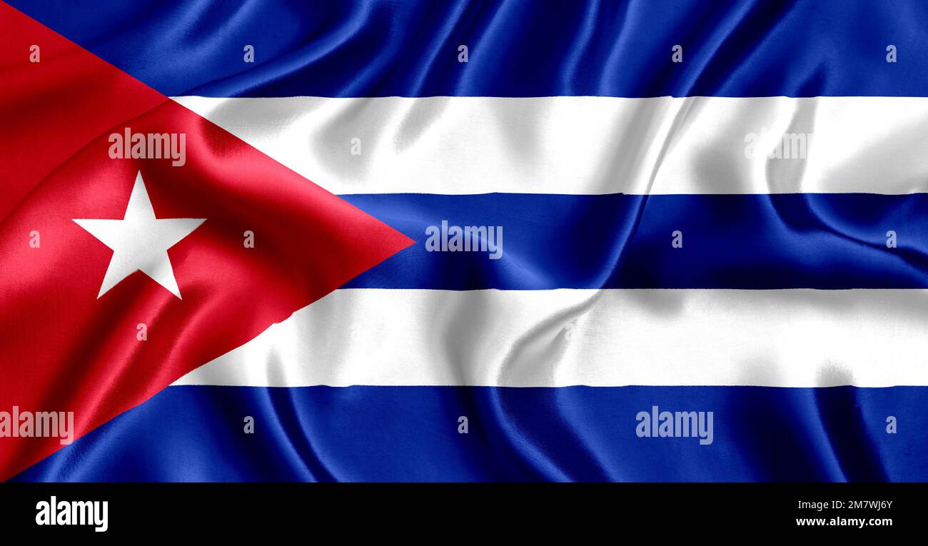 Flag of Cuba Stock Photo - Alamy