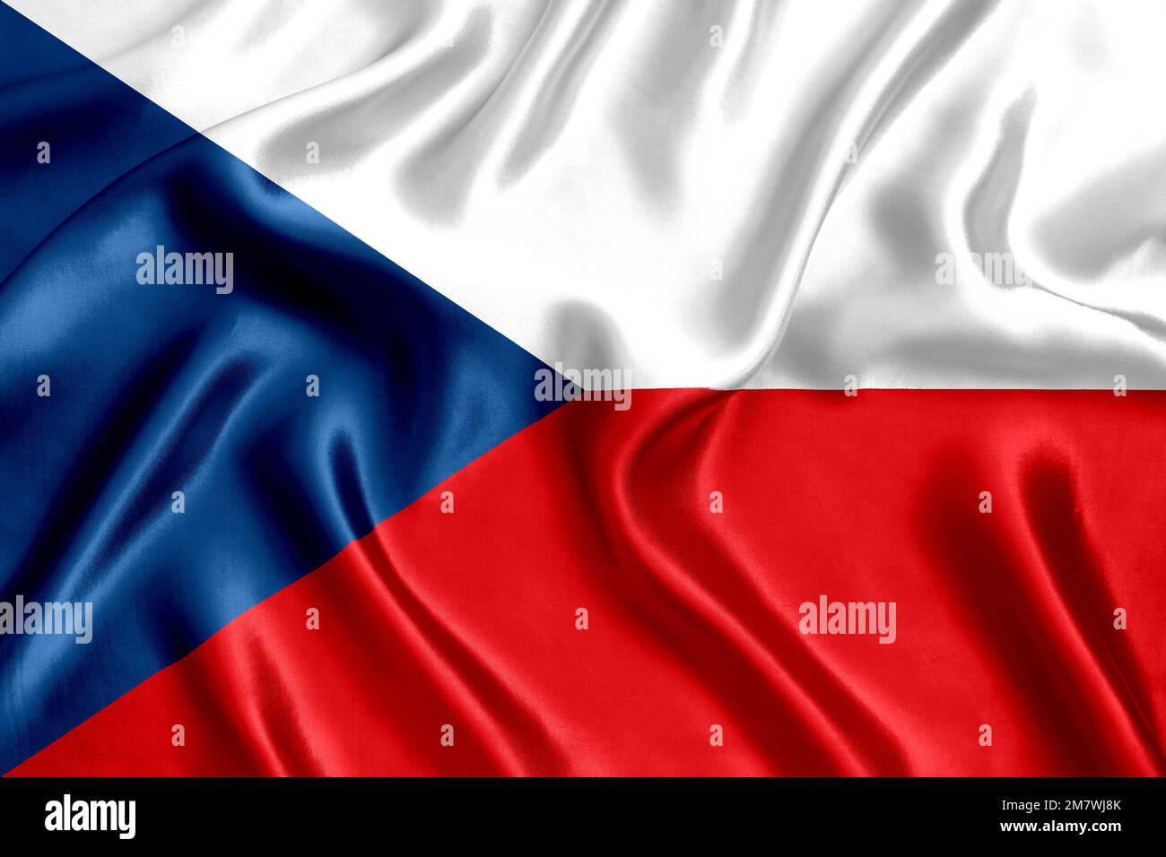 National flag czech republic illustration hi-res stock photography and ...