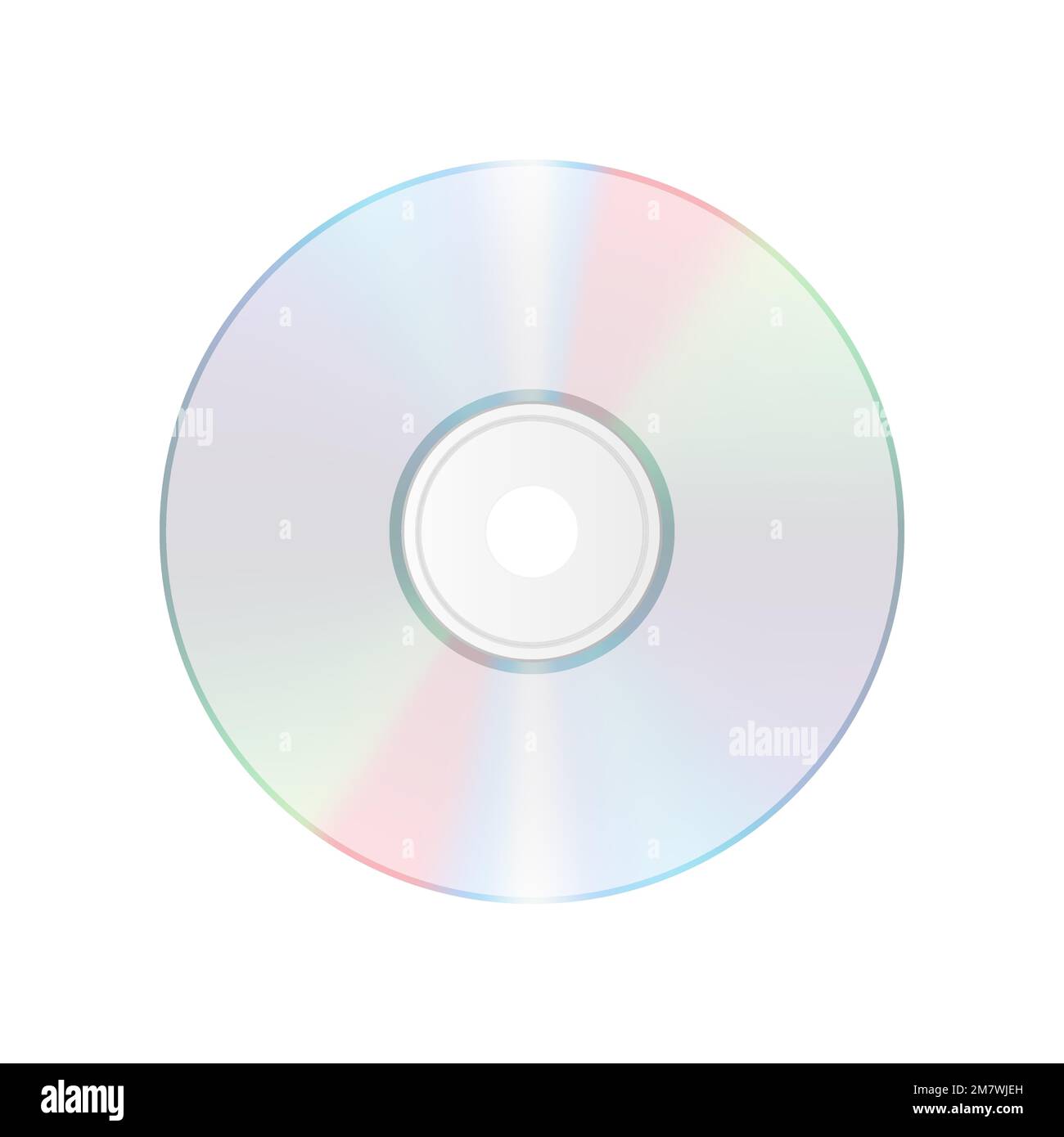 Compact disc isolated on white background. Realistic cd icon. CD Vector ...