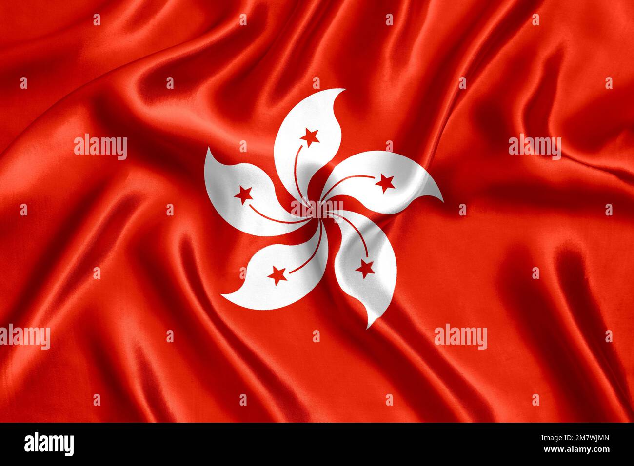 Flag of Hong Kong Stock Photo - Alamy