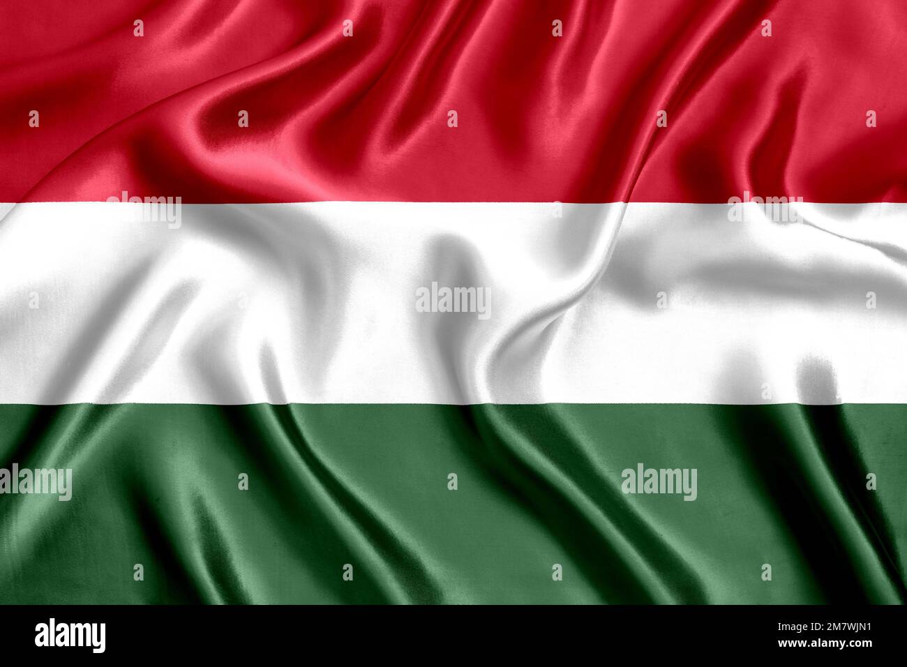 Flag of Hungary Stock Photo - Alamy