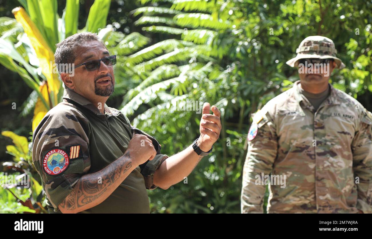 A French soldier tell the history of Huahine, French Polynesia during ...